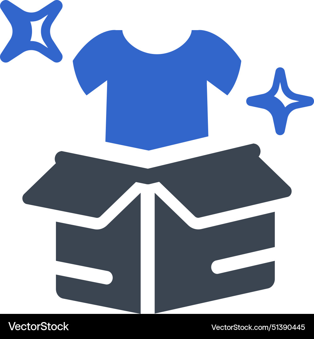 Product unboxing icon Royalty Free Vector Image