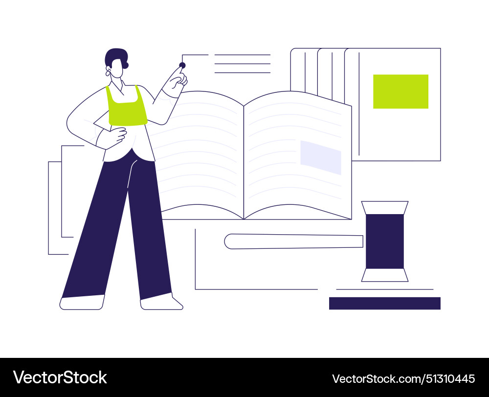 Public law abstract concept Royalty Free Vector Image