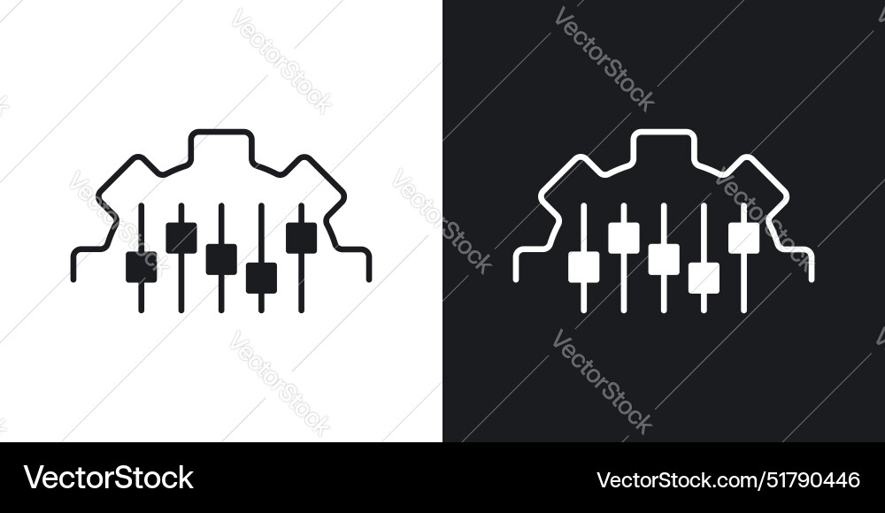 Mass customization icon Royalty Free Vector Image