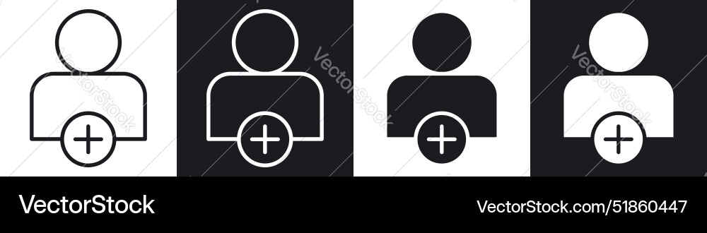 Following liner and solid icon set in black color Vector Image