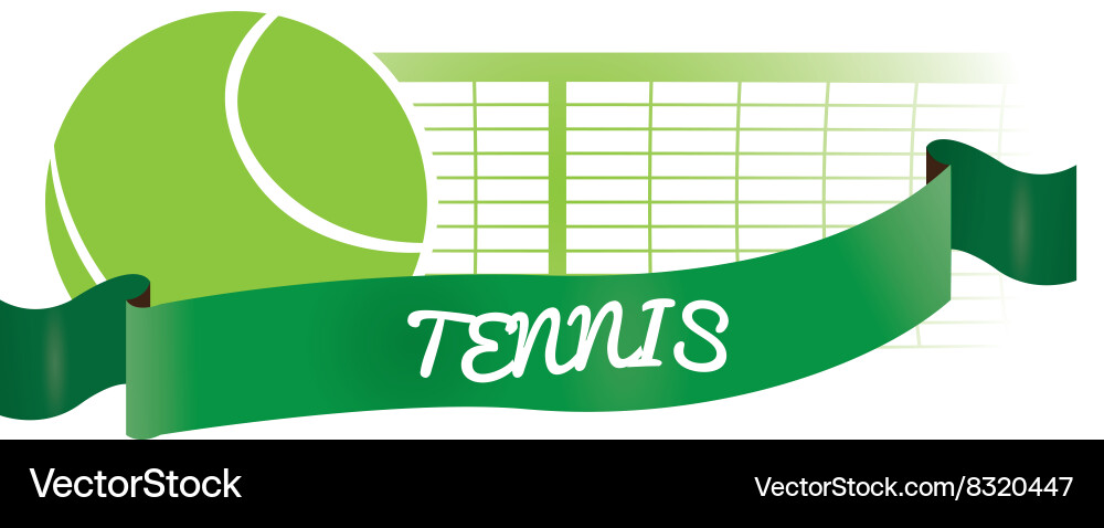 Tennis Royalty Free Vector Image - VectorStock