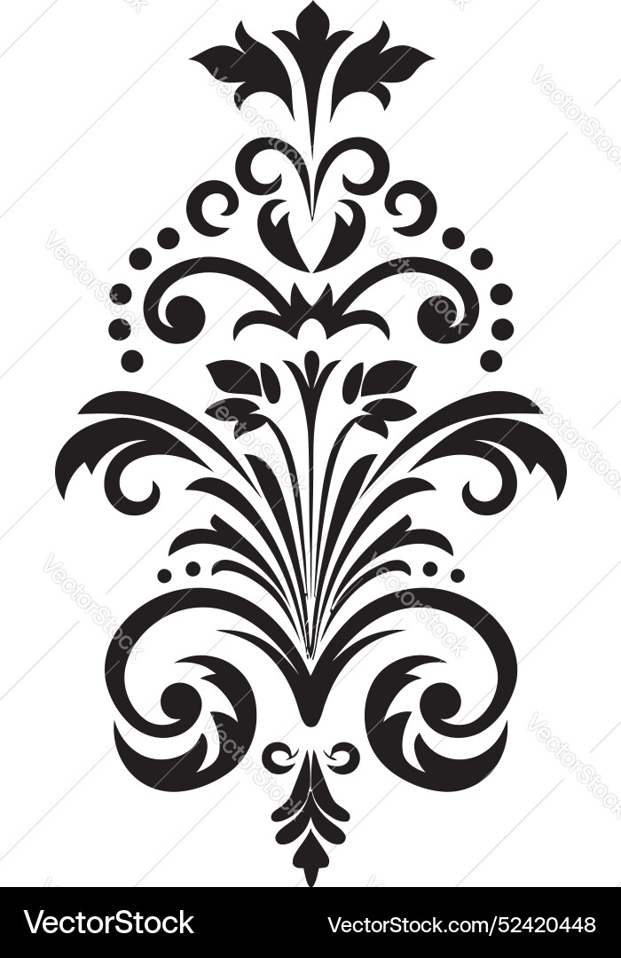 Retro elegance vintage deco icon timeless Vector Image