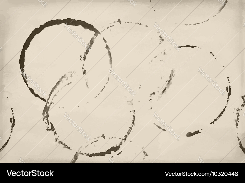 Ring Stain Collection Royalty Free Vector Image