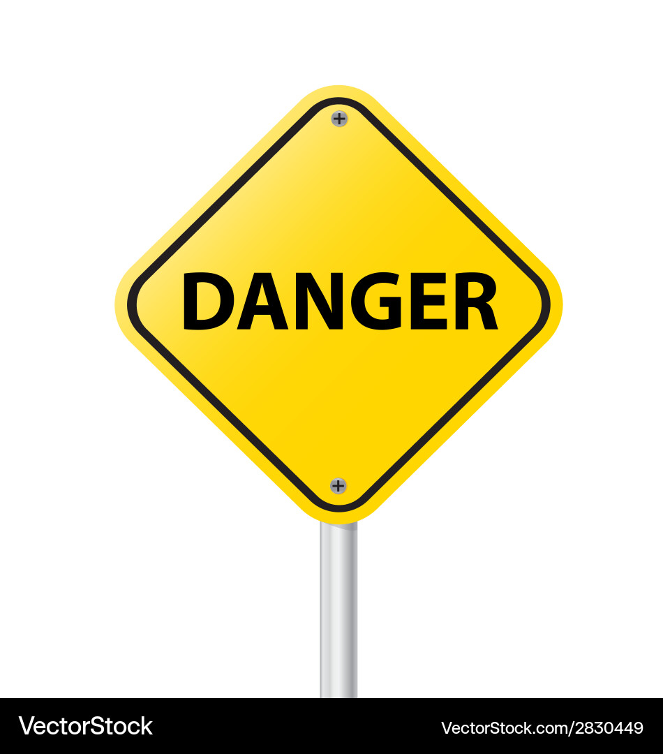 Danger Royalty Free Vector Image - VectorStock