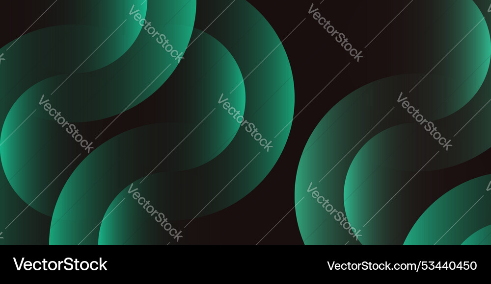 Abstract liquid gradient background fluid green Vector Image