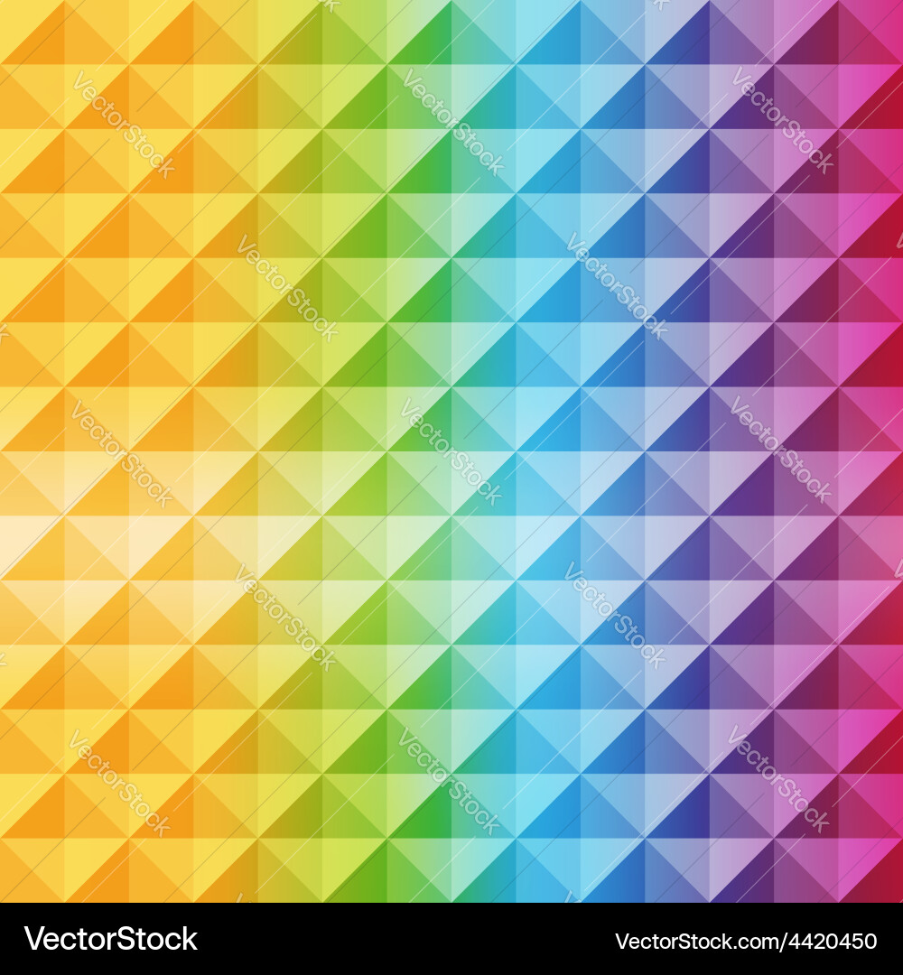 Colorful Geometric Mosaic Background Royalty Free Vector