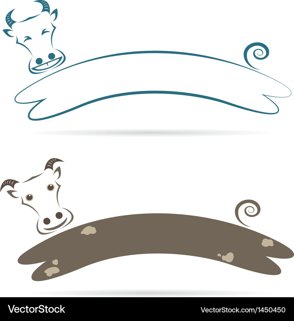 Cow Royalty Free Vector Image - VectorStock