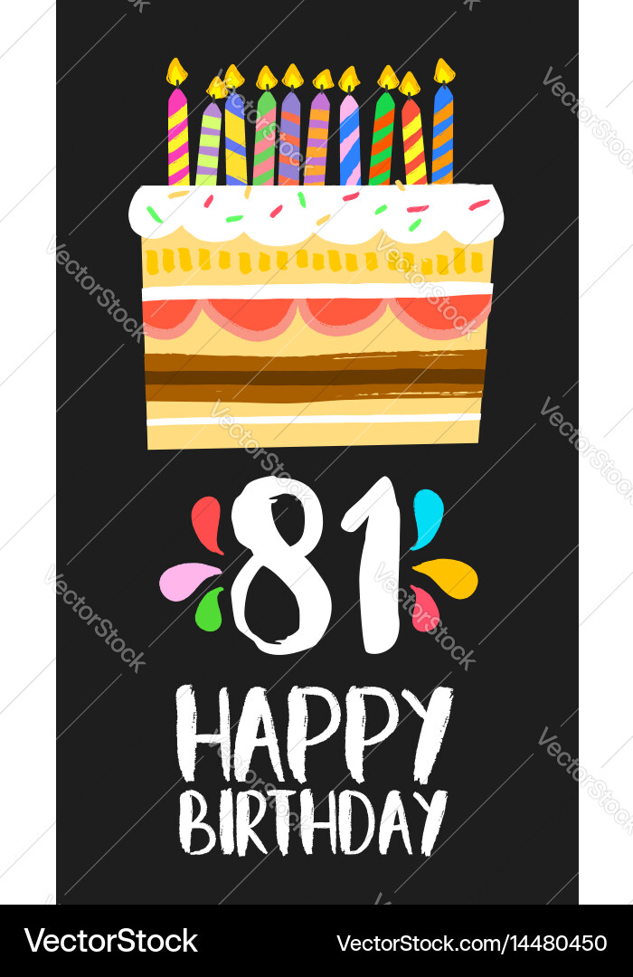 Number 81 Vector Images (over 1,000)