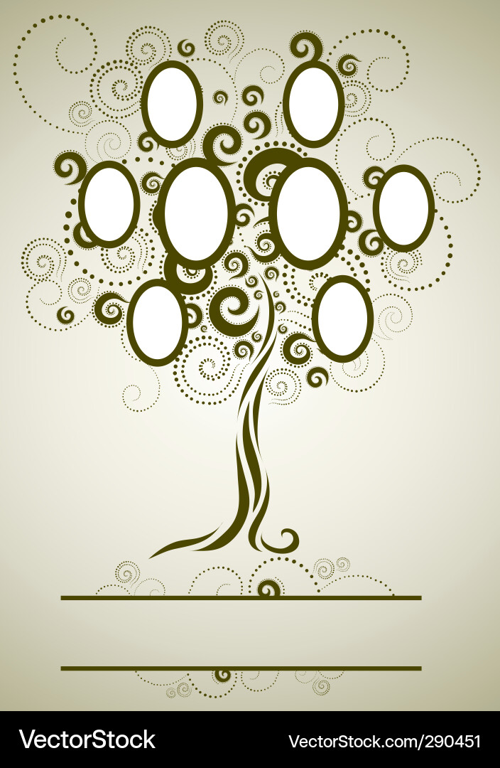 Family tree Royalty Free Vector Image - VectorStock