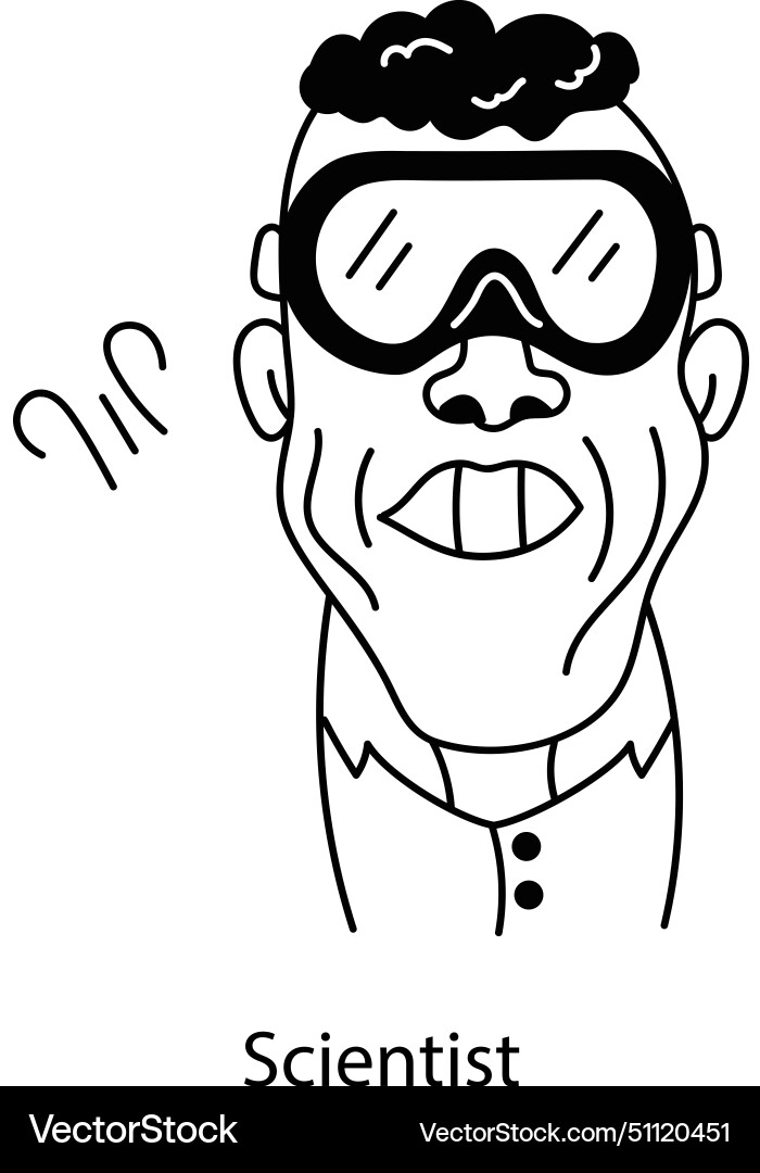 Scientist Royalty Free Vector Image - VectorStock