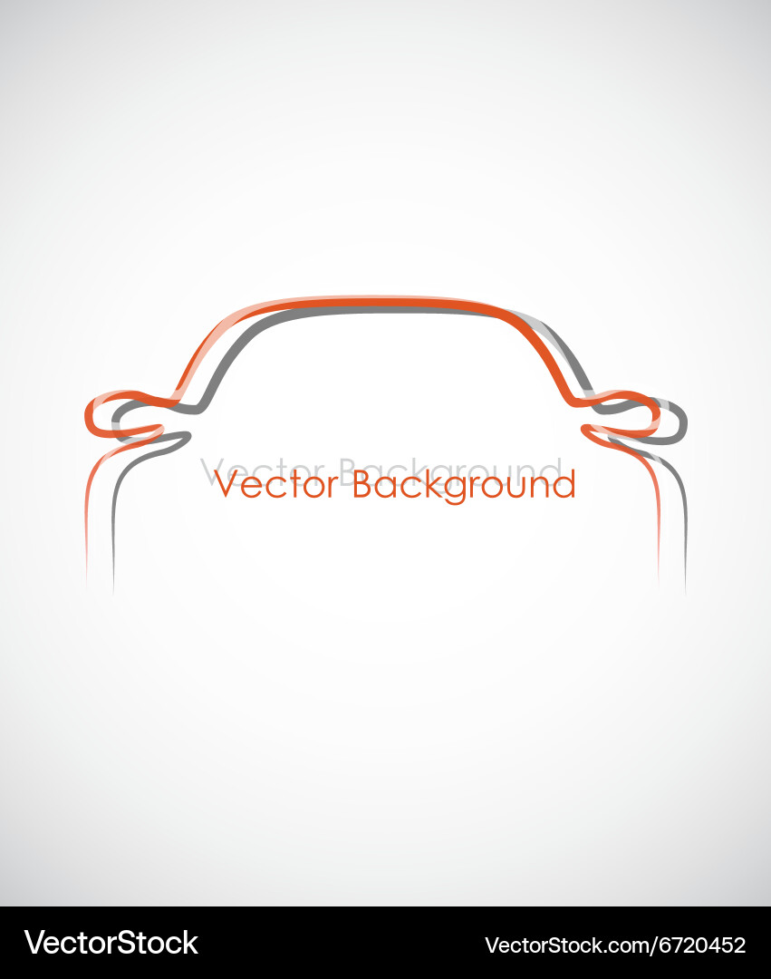 Car background Royalty Free Vector Image - VectorStock