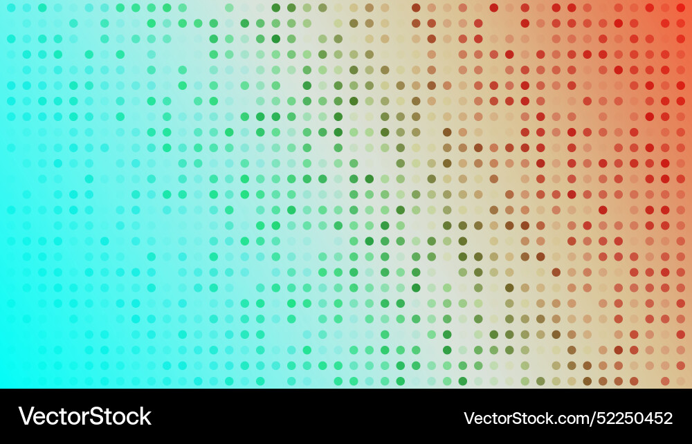 Colorful halftone background with dots Royalty Free Vector