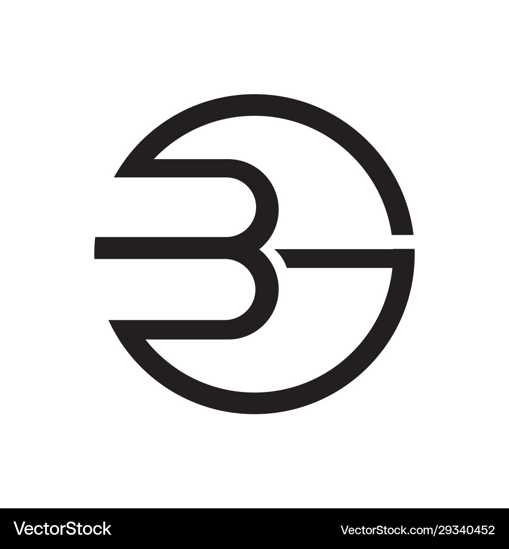 Overlapping Letters Logo Overlapping Letters Stock Vector Images