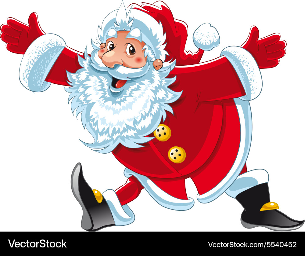 Santa claus Royalty Free Vector Image - VectorStock