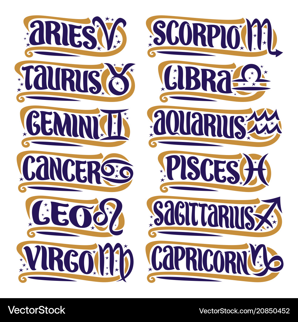 Aquarius Text Vector Images (over 430)