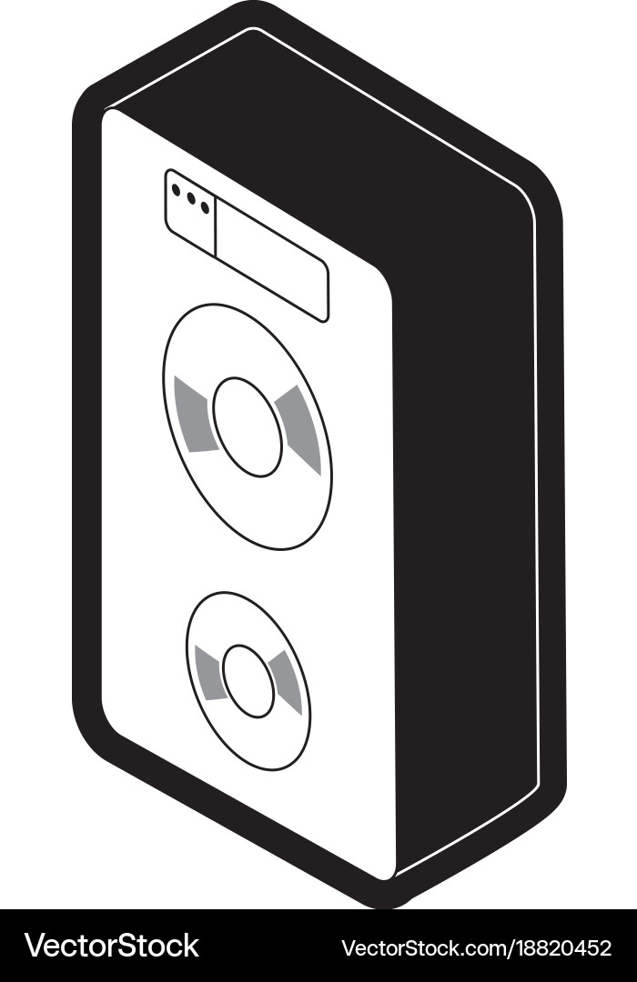 Stereo Royalty Free Vector Image - VectorStock