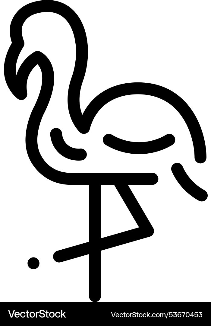 Flammable icon thin linear style design isolated Vector Image