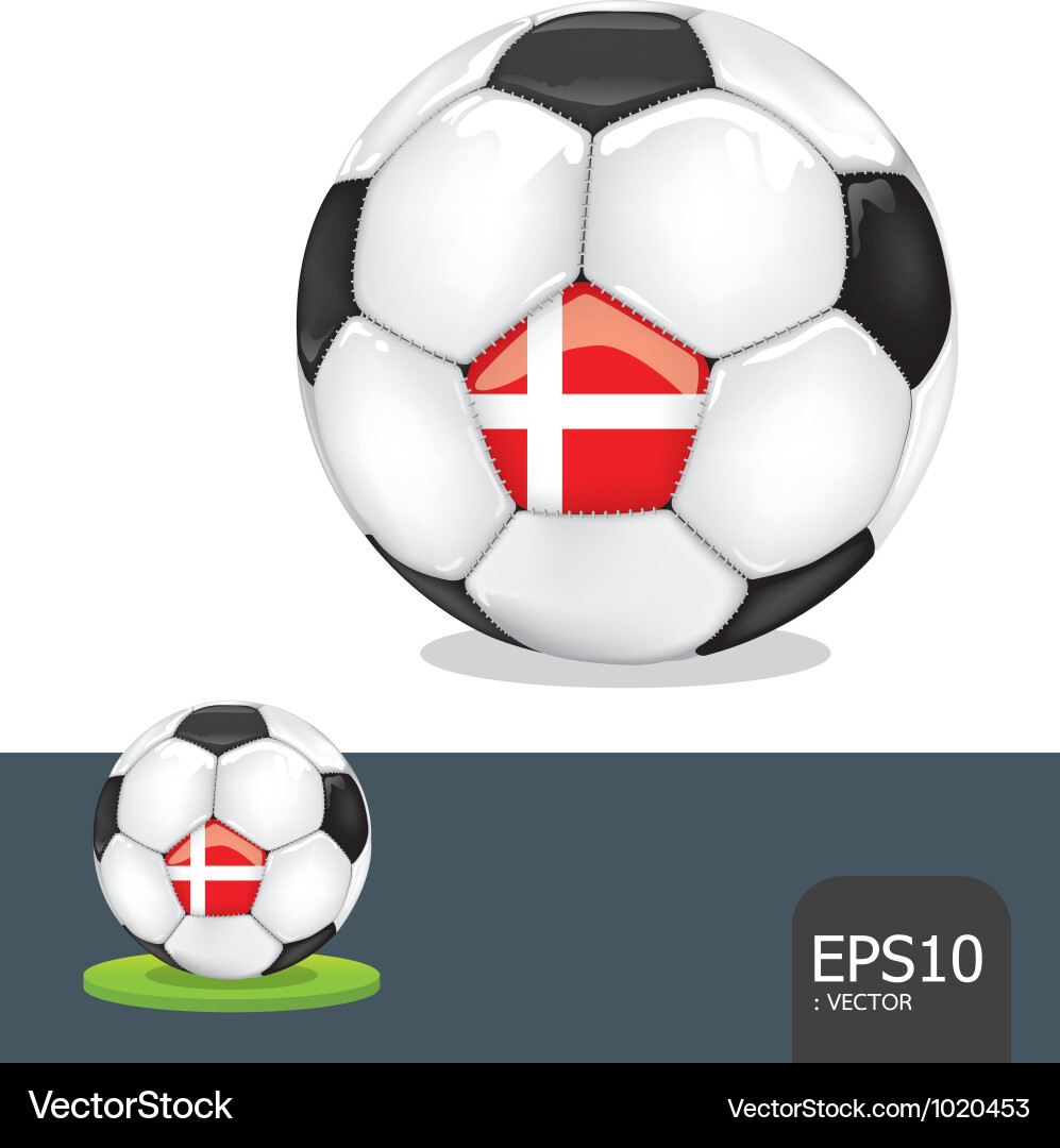 Soccer euro ball Royalty Free Vector Image - VectorStock