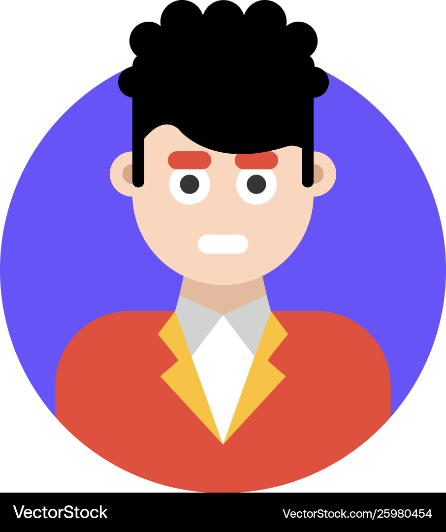 Male student avatar Royalty Free Vector Image - VectorStock