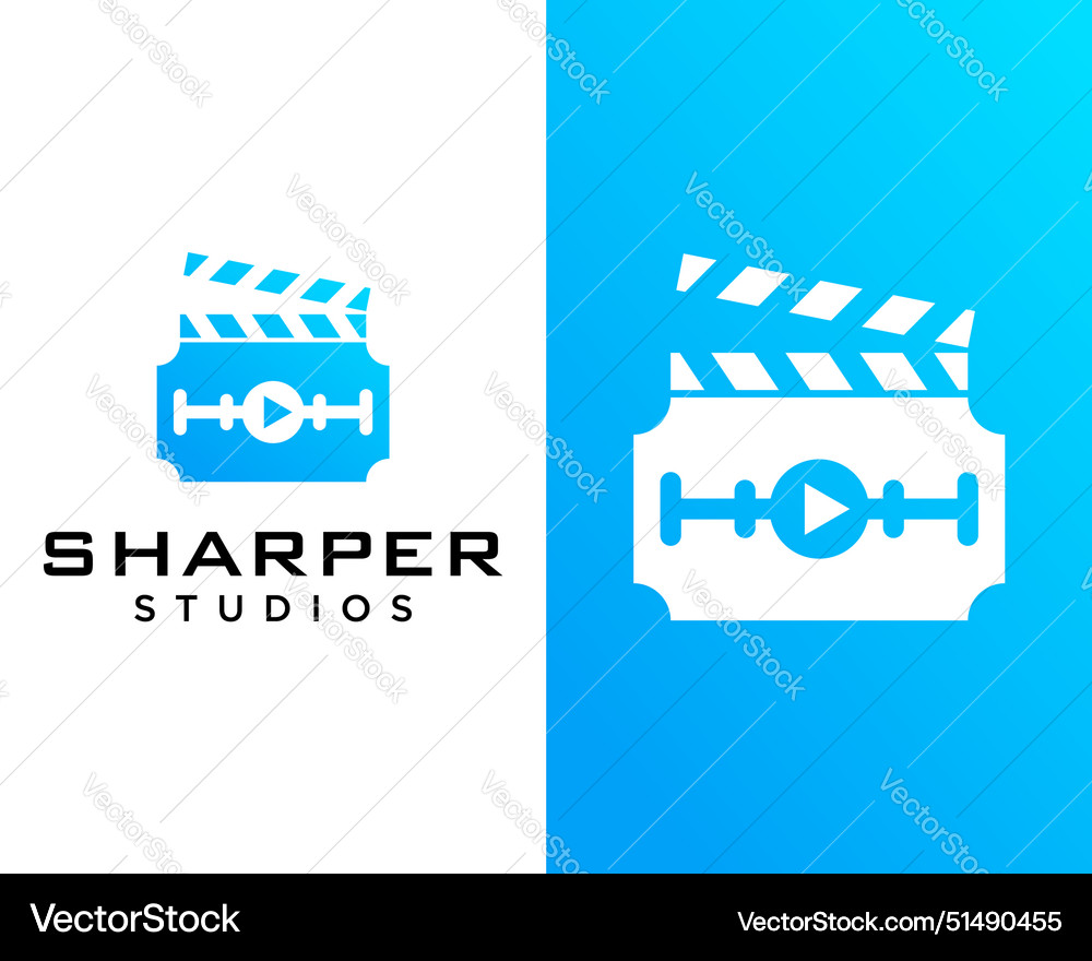 Film logo Royalty Free Vector Image - VectorStock