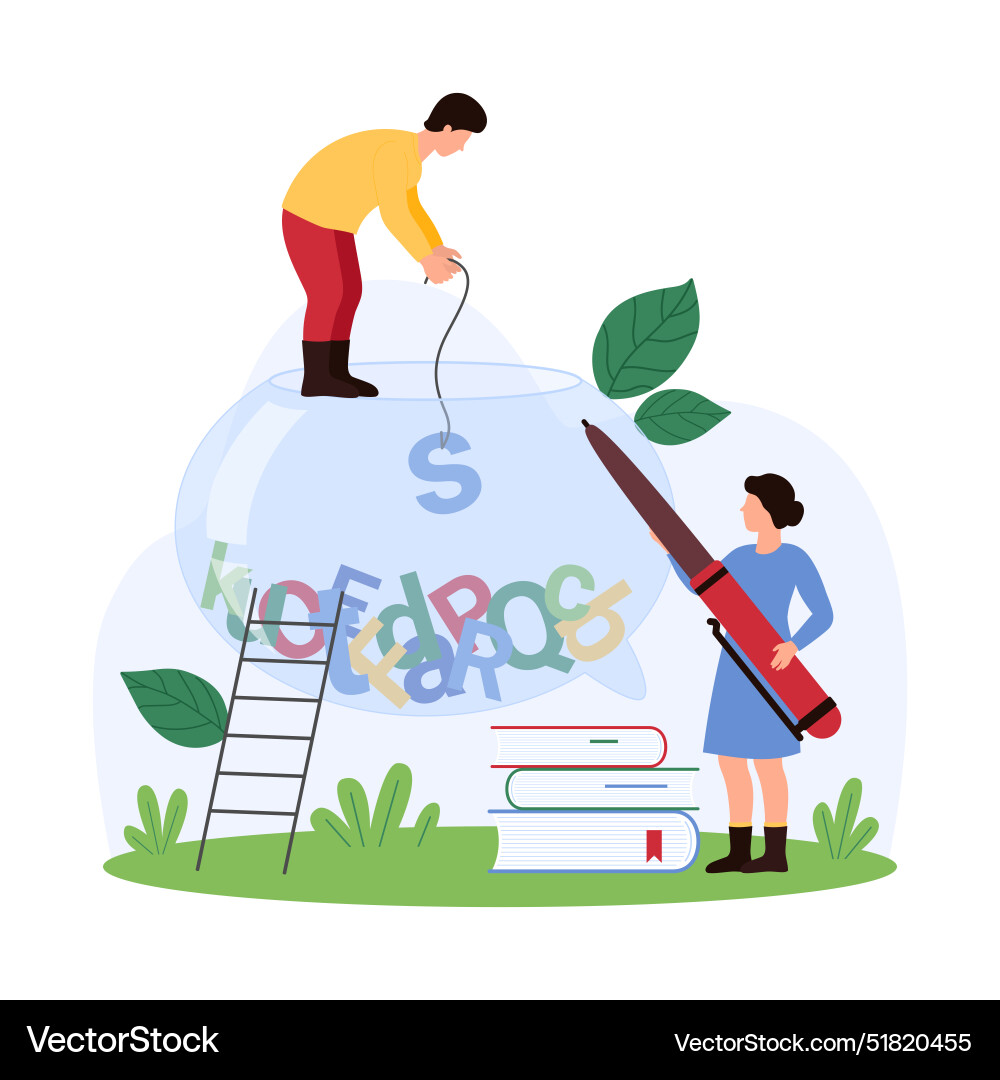 Learning disorder and development problems tiny Vector Image