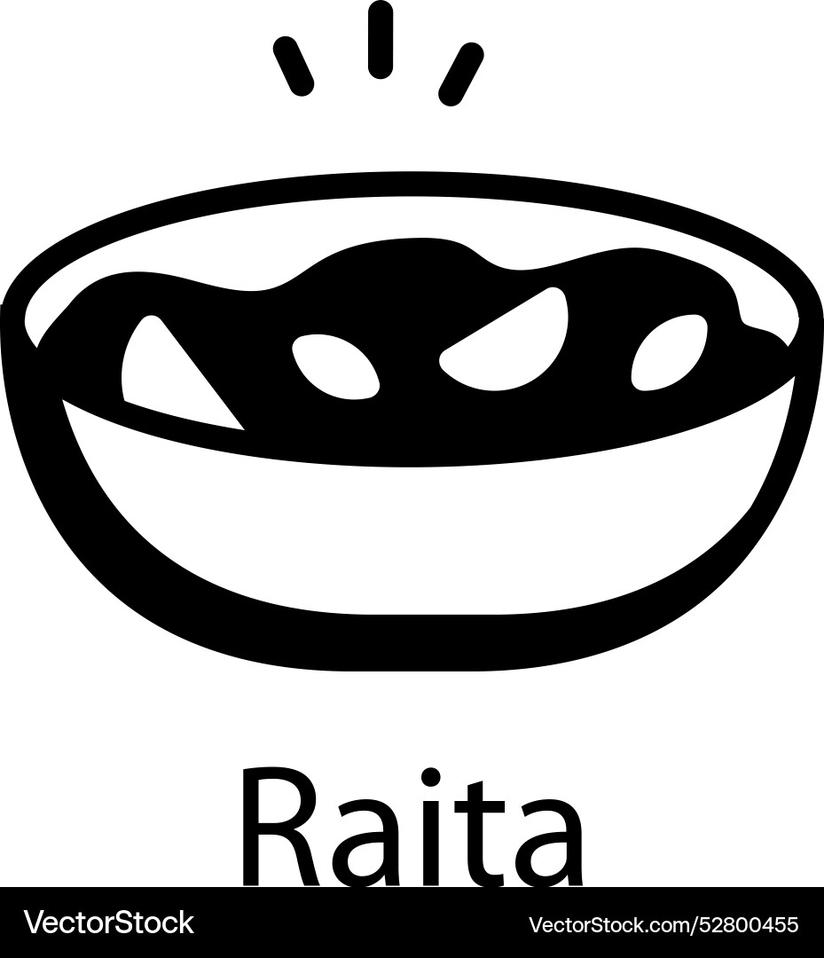 Raita Royalty Free Vector Image - VectorStock