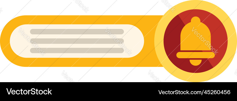 Business subscription icon flat model Royalty Free Vector