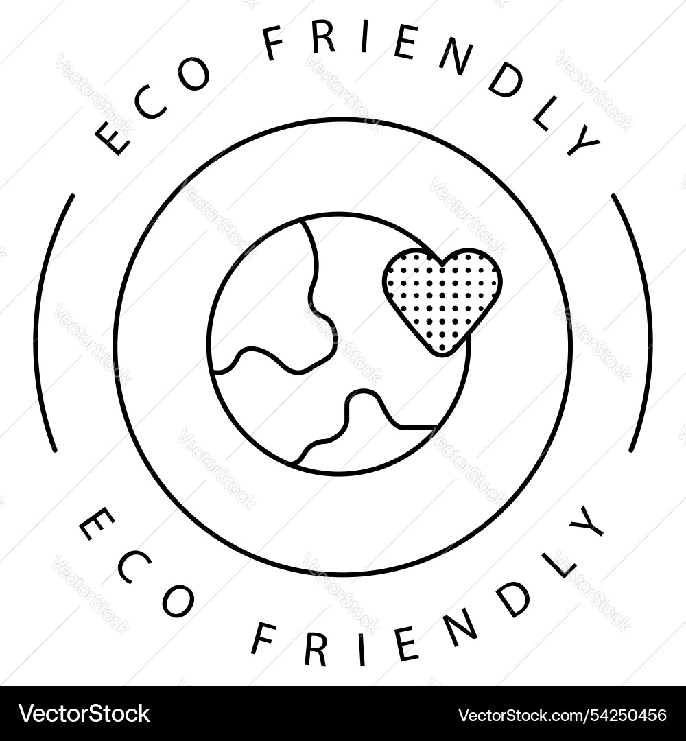 Eco-friendly environment clean energy icon Vector Image