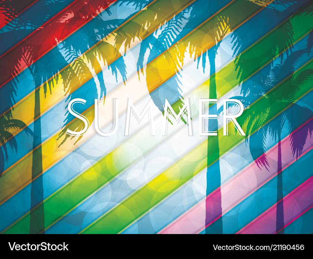 Summer Royalty Free Vector Image - VectorStock