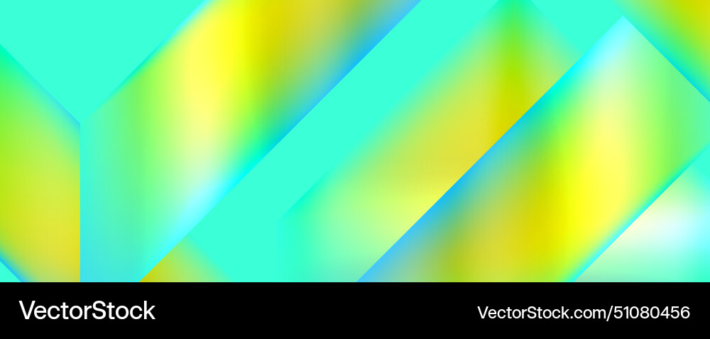 Vibrant blue and yellow abstract design with Vector Image