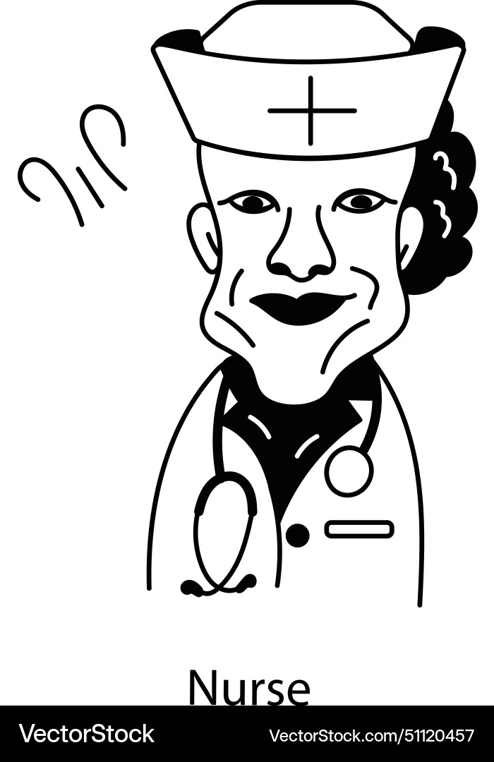Nurse Royalty Free Vector Image - VectorStock