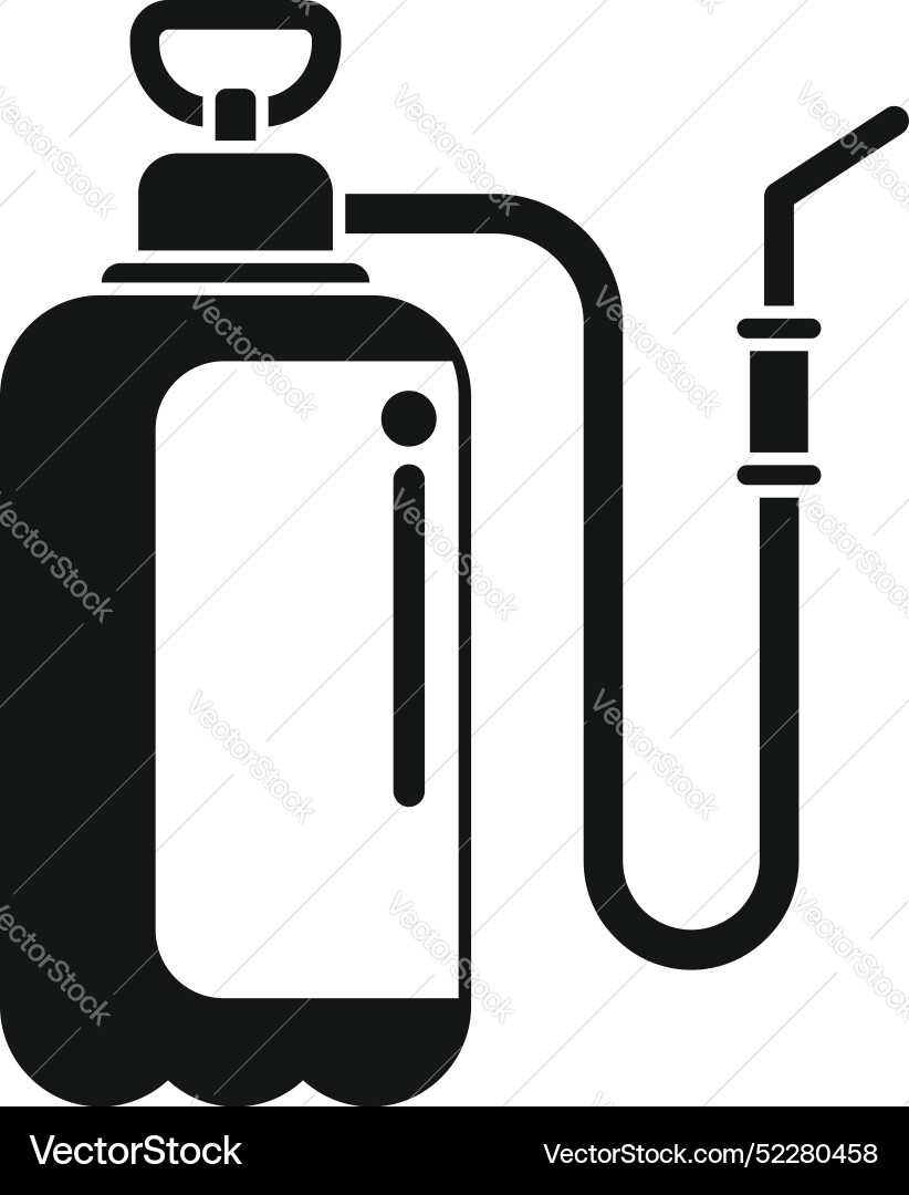 Garden pressure sprayer for protecting plants Vector Image