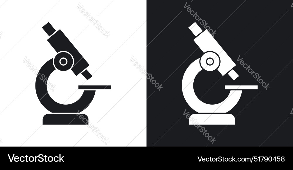 Microscope icon Royalty Free Vector Image - VectorStock
