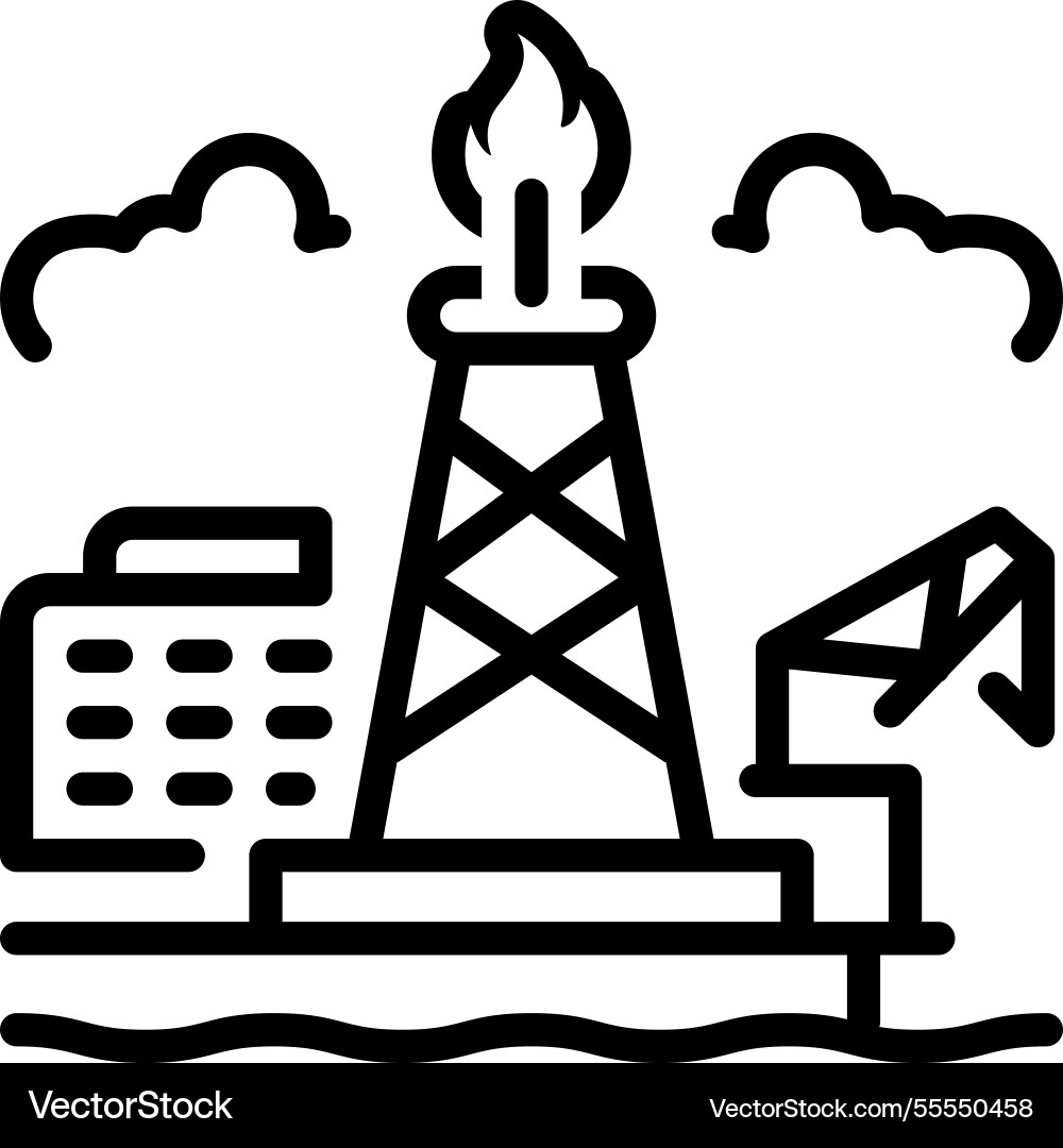 Oil and gas Royalty Free Vector Image - VectorStock