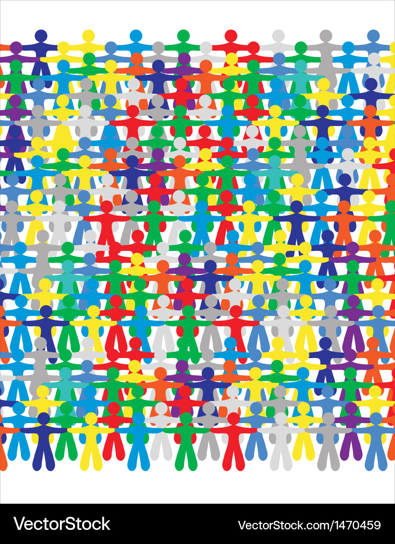 Human group Royalty Free Vector Image - VectorStock