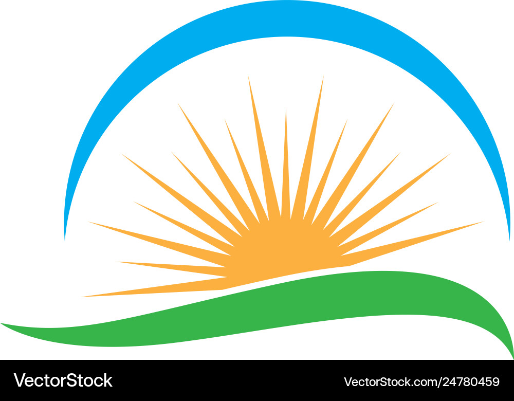 Icon logo template Royalty Free Vector Image - VectorStock