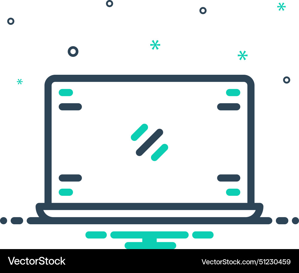 Laptop Royalty Free Vector Image - VectorStock