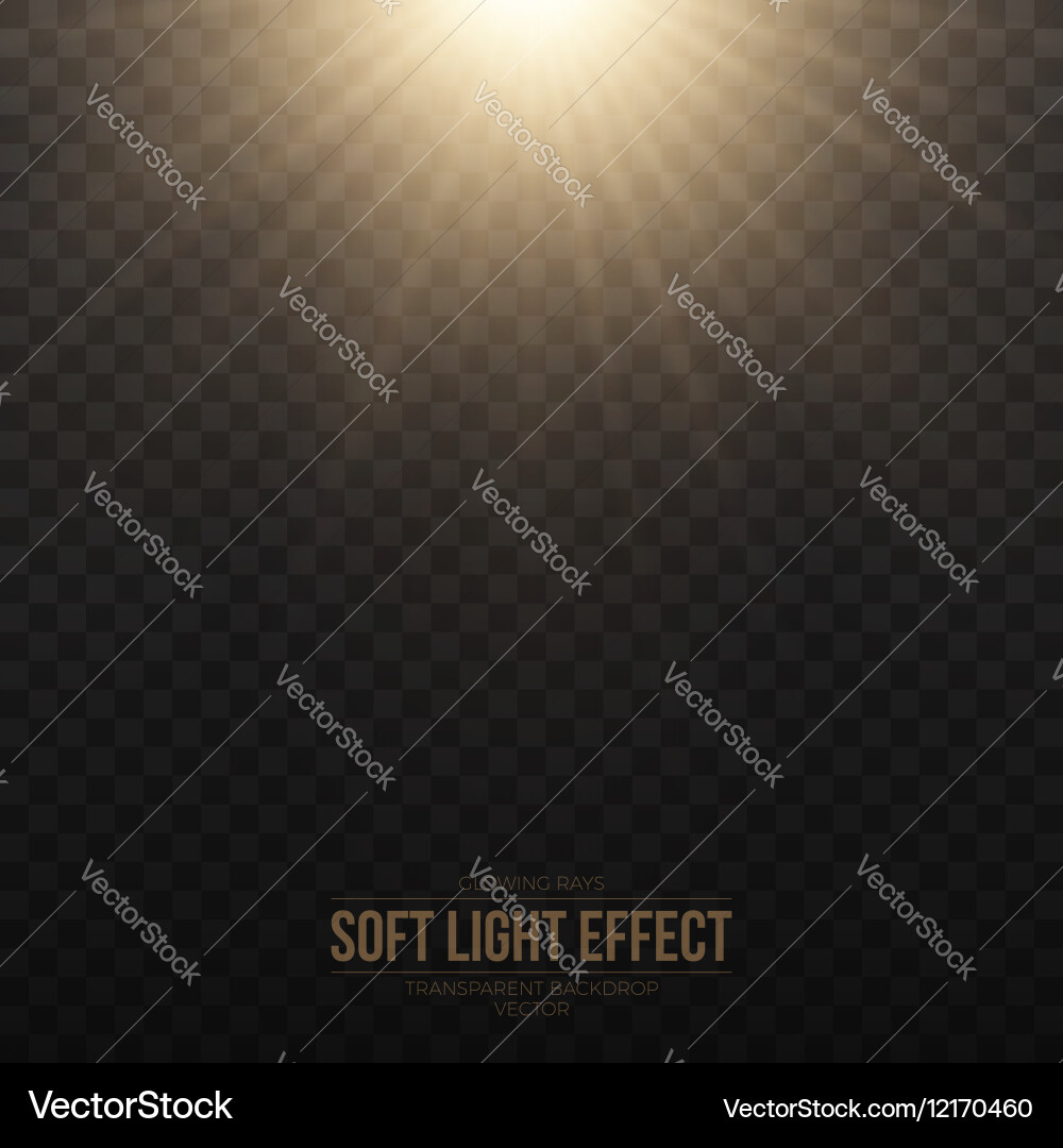 Soft light effect background Royalty Free Vector Image