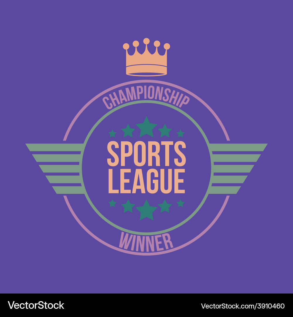 Sports design Royalty Free Vector Image - VectorStock