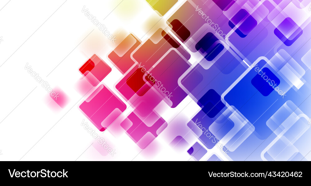 Light simple color gradient abstract multicolor Vector Image