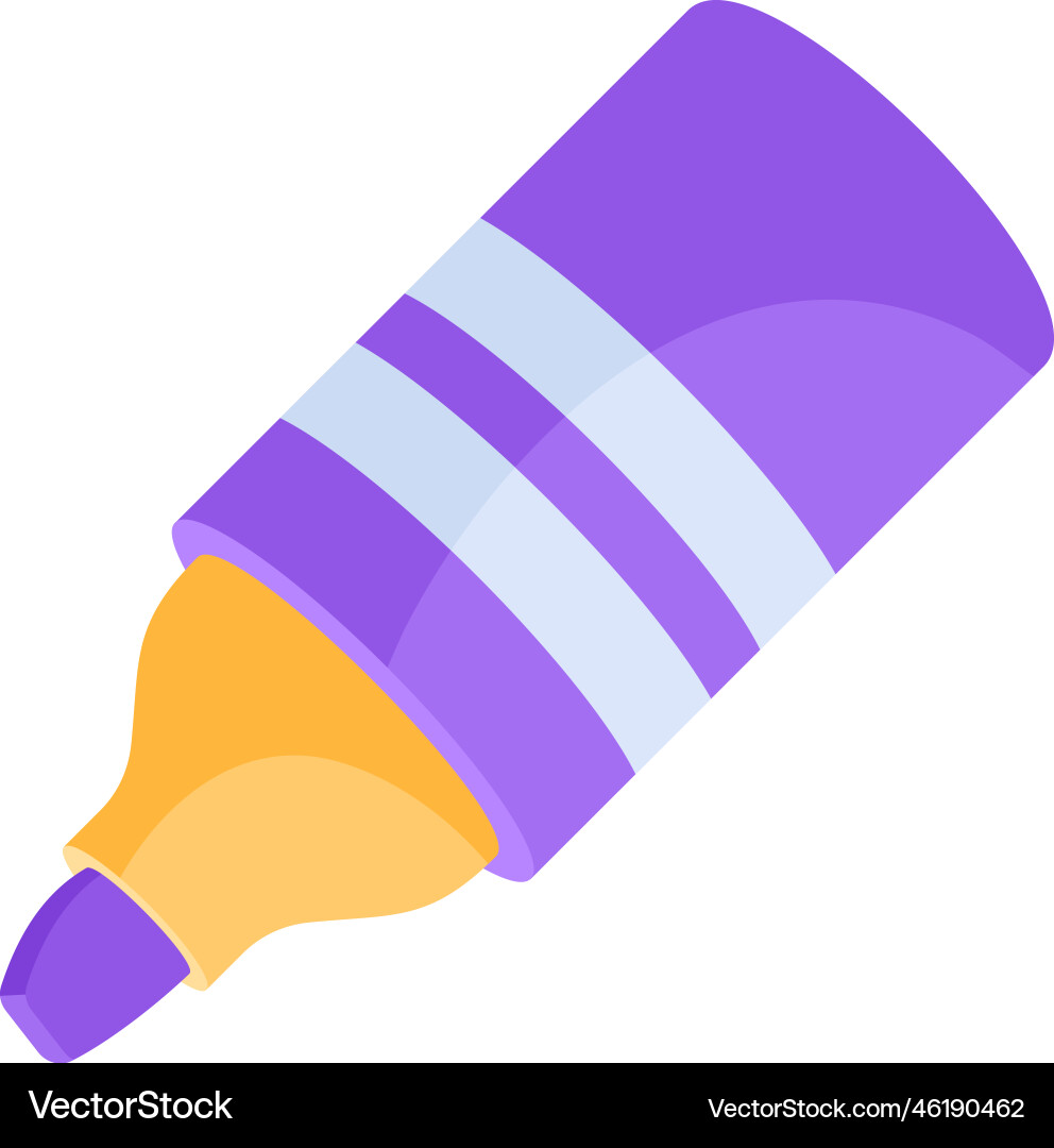 Pen marker Royalty Free Vector Image - VectorStock