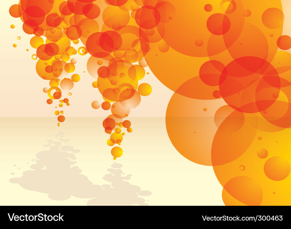 Citrus fizz background Royalty Free Vector Image