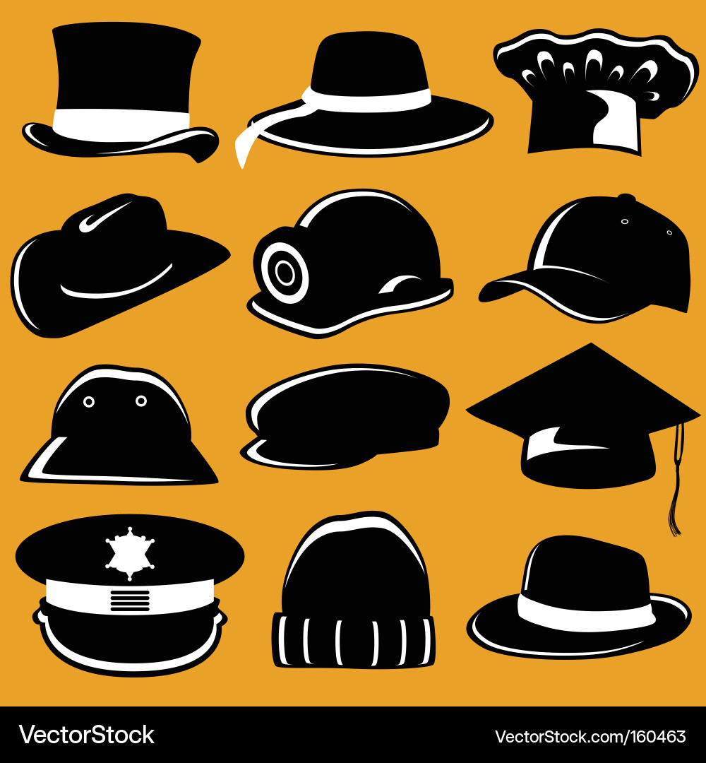 Hats Royalty Free Vector Image - VectorStock