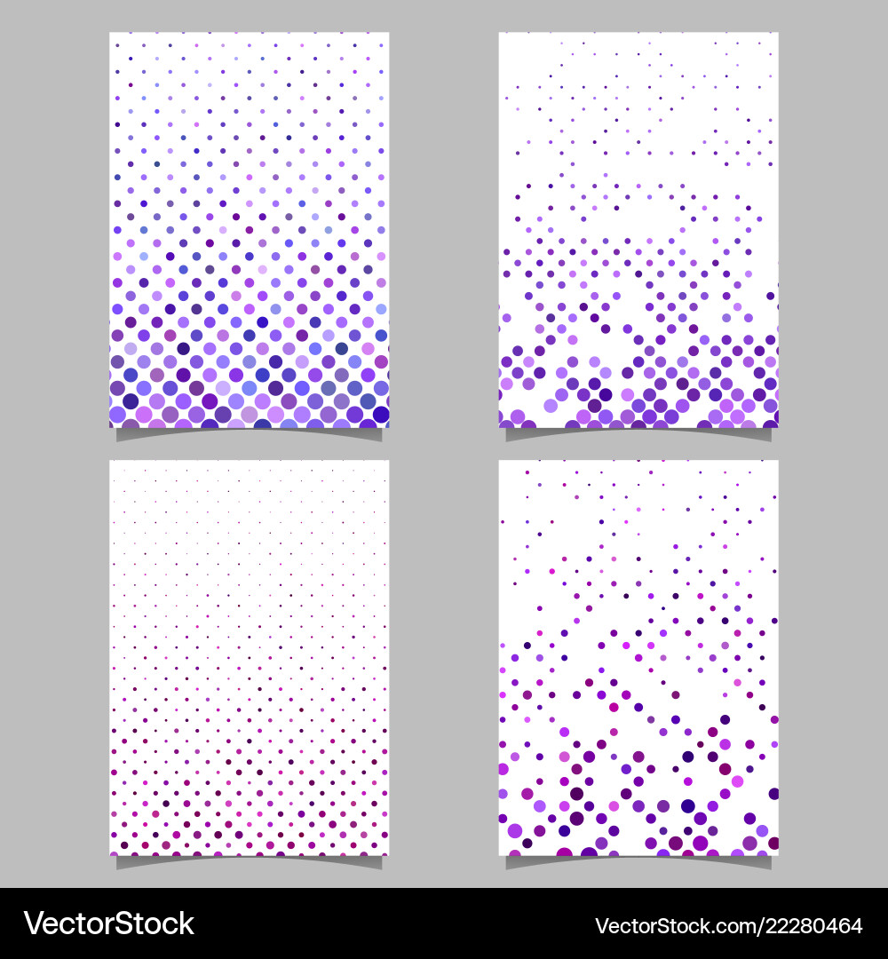 Geometric Dot Pattern Background Royalty Free Vector Image