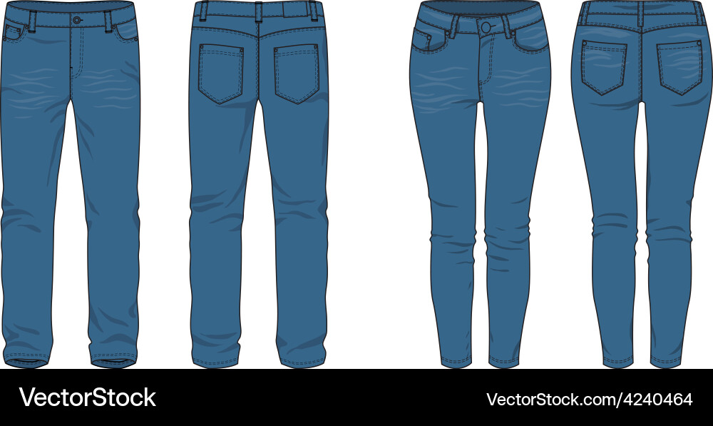 Jeans Royalty Free Vector Image - VectorStock
