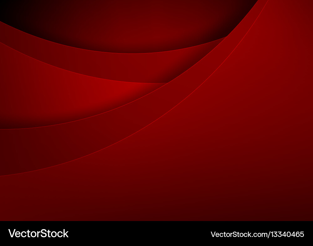 Abstract background basic geometry red layered Vector Image