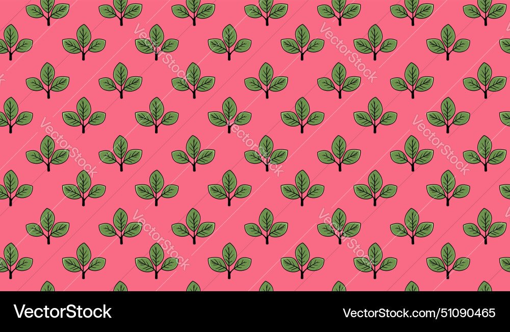 Hand drawn floral pattern design simple ornament Vector Image