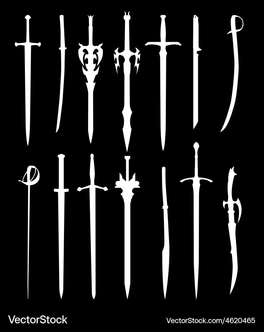 Swords Royalty Free Vector Image - VectorStock