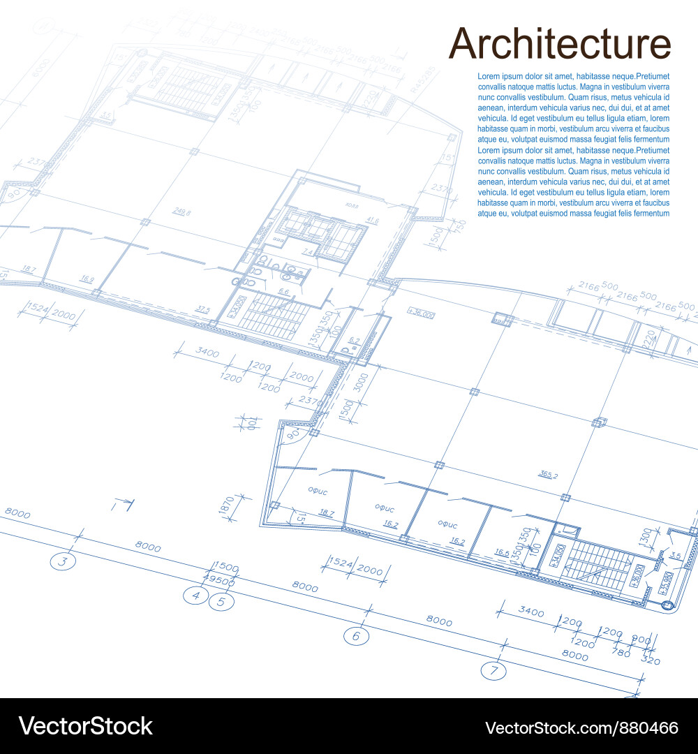 Architectural background Royalty Free Vector Image