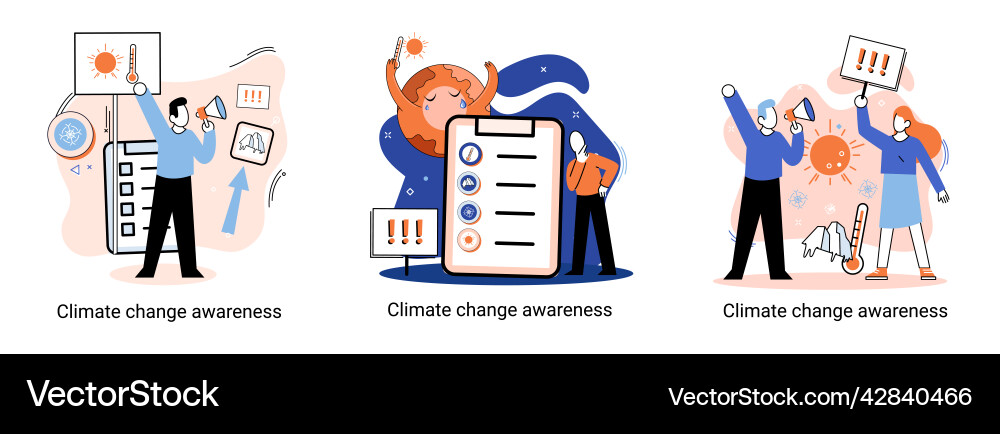 Change climate awareness metaphor saving planet Vector Image